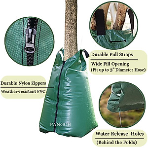 Tree Watering Bag, 20 Gallon Slow Release Tree Watering Bags-Drip Irrigation Bag for Newly Planted or Established Trees (3 Pack)