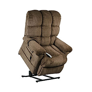 Windermere Burton NM1650 Power Lift Chair Recliner Infinite Position with Trendelenburg by Mega Motion - NutMeg