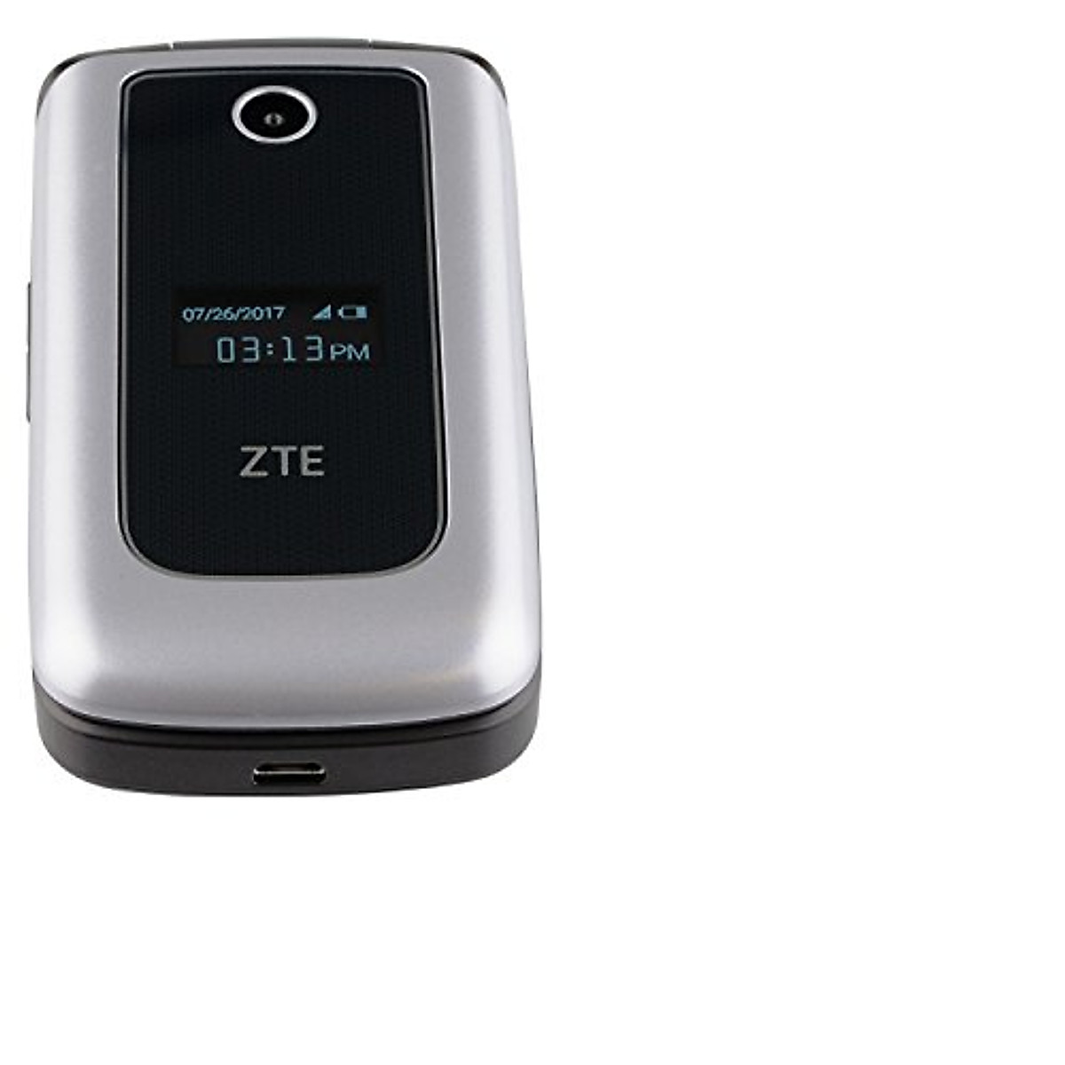 ZTE Cymbal 4G LTE speed "Verizon Prepaid" Cell Phone - Silver