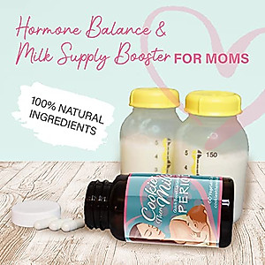 Cookies, Then Milk Quick Boost Lactation Capsules, Pumping & Breastfeeding Supplement Support for Breast Milk Supply, Lactation Support Capsules, Quick Boost Period Caps