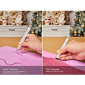 Xinart Brayer Rollers & Mat Remover Tool Set for Cricut/Silhouette/Brother Crafting, Reusable Sticky Lint Rollers Tool for Clothes/T-Shirts Heat Transfer Projects…