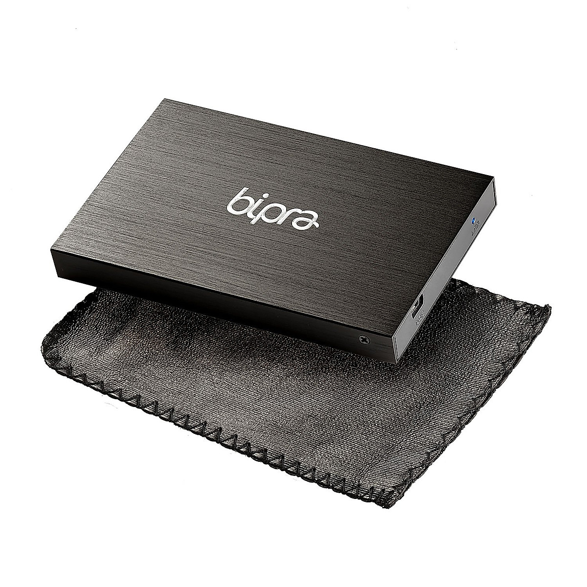 BIPRA 160Gb 160 Gb 2.5 Inch External Hard Drive Portable USB 2.0 - Black - Fat32