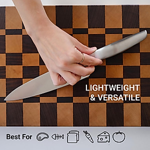 HAST 8 Inch Chef Knife, Ultra Sharp, Japanese Kitchen Knife, Carbon Stainless Steel, Lightweight, Ergonomic & Award-Winning Japanese Knife, Professional stainless steel knife
