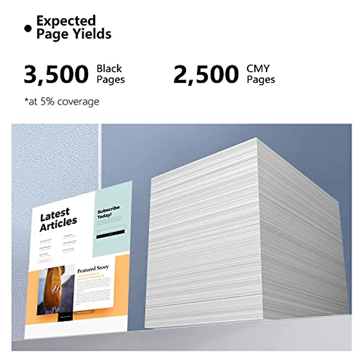 MSOTFUN Compatible TN431 Toner Cartridge Replacement for Brother TN431 TN-431 TN 431 MFC-L8900 L9570 HL-L8360 L9310 Printer (Black Cyan Yellow Magenta,5-Pack)