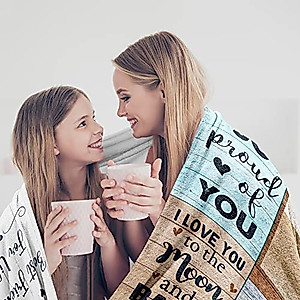 KERAOO Custom Throw Blankets Gift for Cousin, Cousin Birthday Gift Ideas, Valentine's Mother's Day Graduation Birthday Gift for Her (Cousin(Sister)-05)