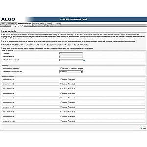 Algo 8186 SIP Paging Speaker and IP Loud Ringer
