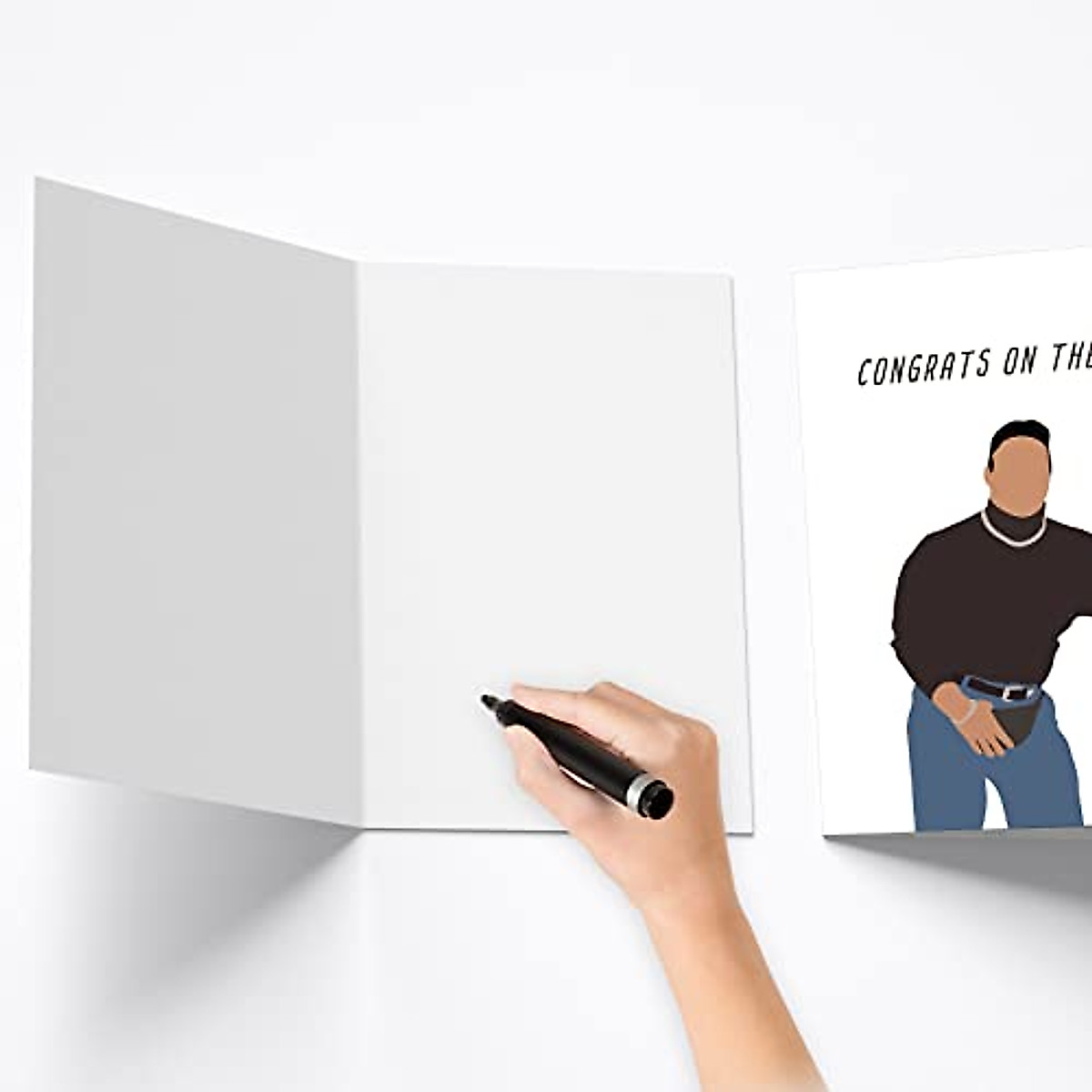 The Rock Engagement Card, Wedding Congratulations Card, Funny Engagement Card, Dwayne Johnson Card
