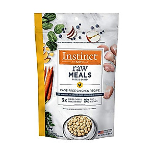 Instinct Freeze Dried Raw Meals Grain Free Recipe Cat Food 9.5 Ounce (Pack of 1)