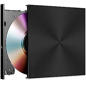 External DVD/BD Player Read/Write Portable External Drives USB 3.0 and Type-C External DVD Drive 3D Compatible with/Win7/Win8/Win10/ Mac OS