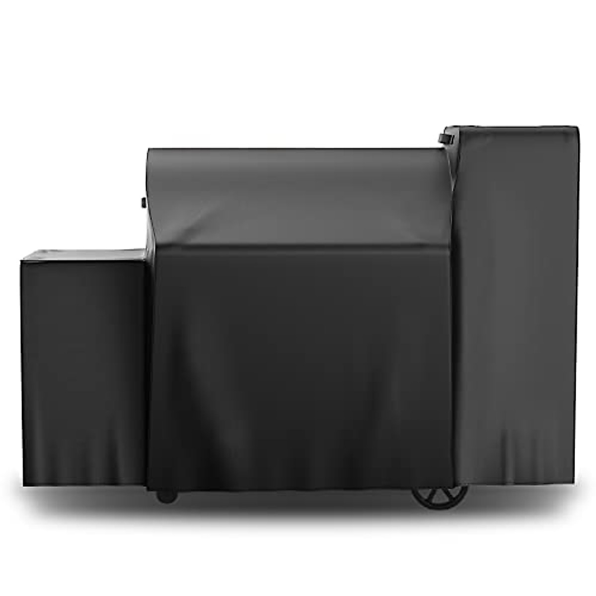 QuliMetal Grill Cover for Char-Griller Gravity 980 Charcoal Grills, Fits Model Char-Griller Gravity 9800 and 9804 Charcoal Grills, 600D, UV Resistant Smoker Cover