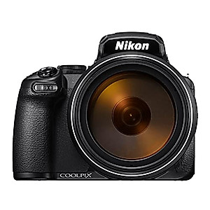 Nikon COOLPIX P1000 Digital Camera (Import Model) with Rechargeable Li-ion Battery, AC Adapter, USB Cable, Strap, Snap-On Front Lens Cap, Lens Hood