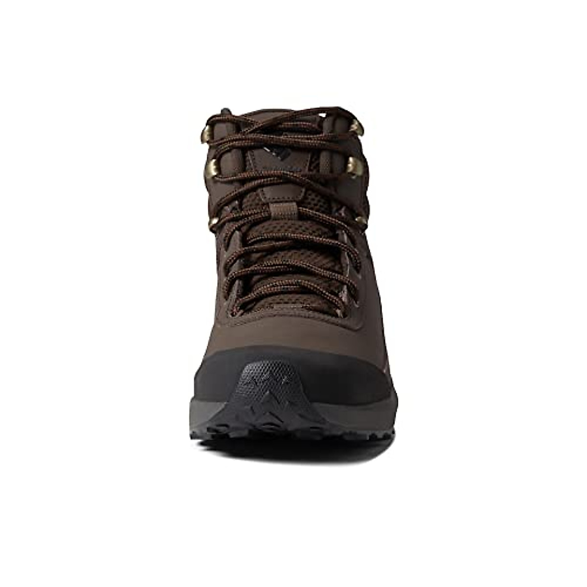 Columbia Men's Trailstorm Peak Mid Hiking Shoe, Cordovan/Black, 9