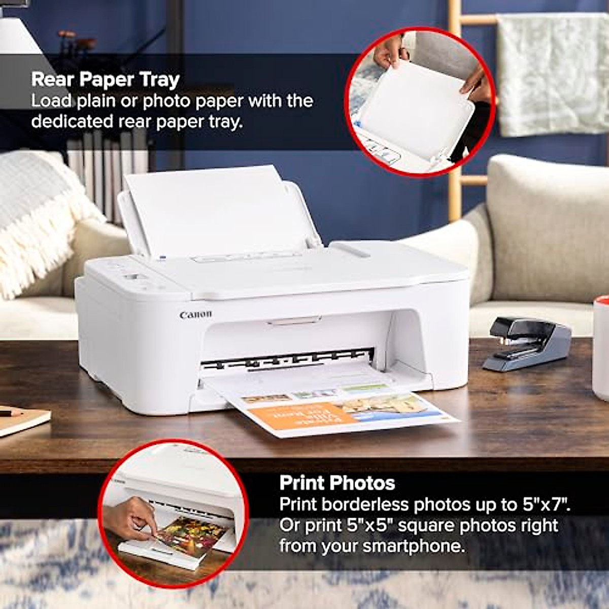 Canon PIXMA TS3720 Wireless All-in-One Printer (6671C022)