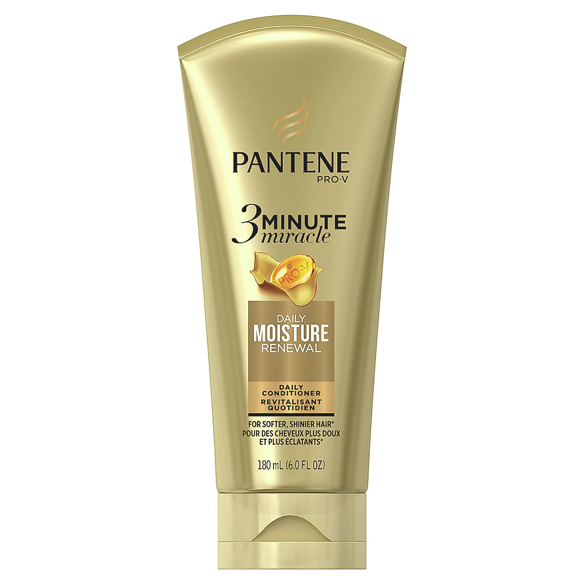 Pantene Moisture Renewal 3 Minute Miracle Deep Conditioner, 6 Fluid Ounce