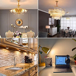 MR16 LED Light Bulbs(4 Pack)-380lm 60LEDs 2835 SMD 3W AC/DC 12V 3000K Warm White,30W Halogen Bulb Equivalent,GU5.3 Bi-Pin Base,Not Dimmable, for Landscape,Recessed Spotlight,Track Lightin