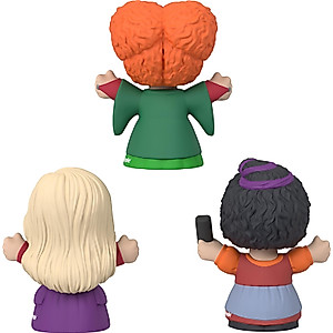 ​Little People Collector Disney Hocus Pocus Figure Set with Winifred Sarah and Mary Sanderson in a Display Gift Box for Fans