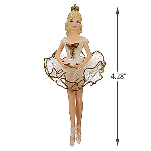 Hallmark Keepsake Christmas 2019 Year Dated Barbie Beautiful Ballerina Ornament
