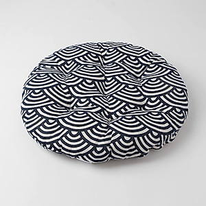 Muellery Home Decor Seat Cushion Chair Cushion Pad Round Home School Navy TPYU107628