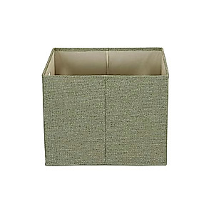 Household Essentials Storage Cubes 2 Pack, Celery, Green