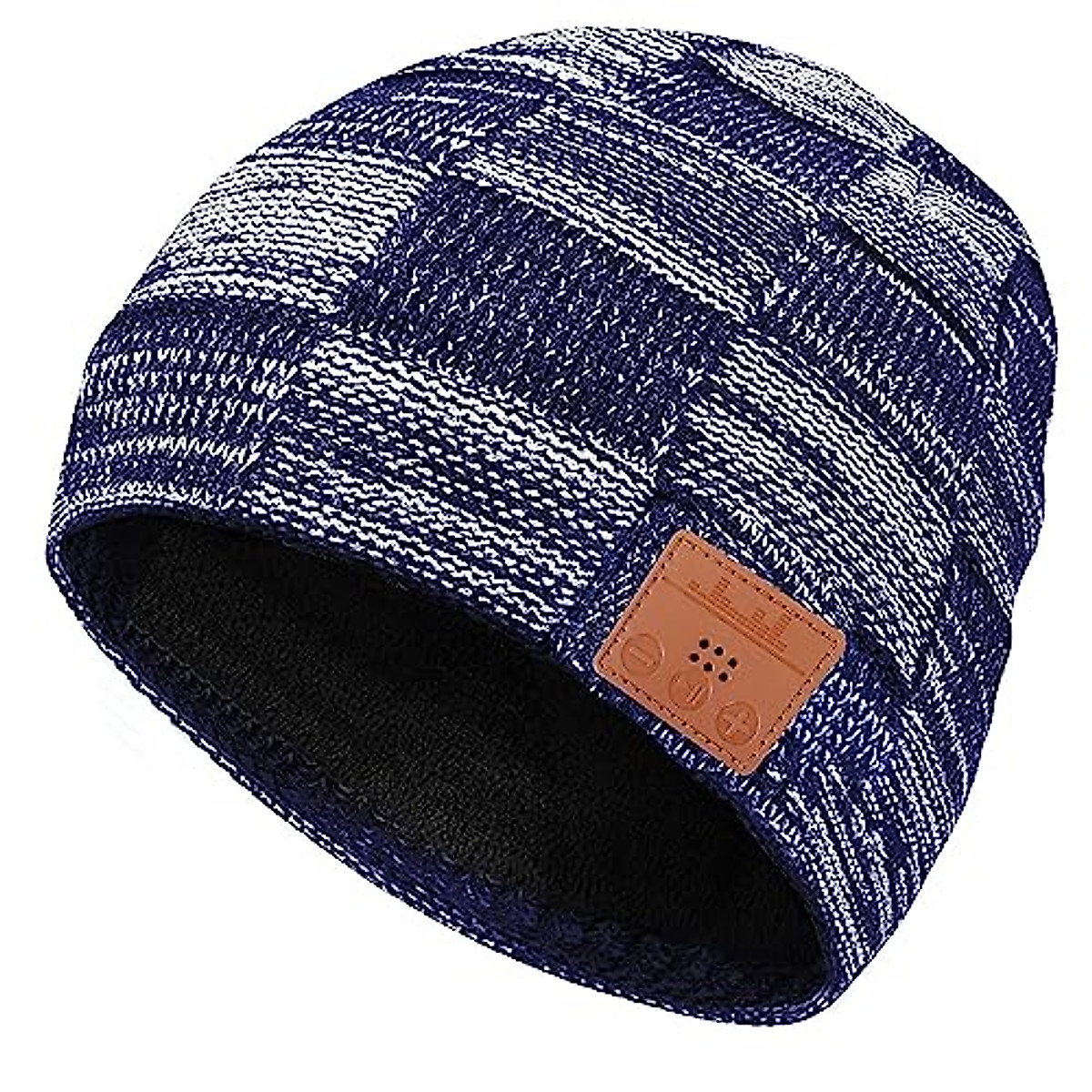 Bluetooth Beanie Hat for Men Gifts - Christmas Stocking Stuffers for Men Gifts Ideas for Teenager Boys Girls Dad Women Adults Boyfriend Tech Gifts Music Beanie with Bluetooth Headphones