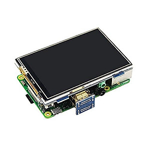 DIGISHUO 3.5 Inch HDMI LCD Screen for Raspberry Pi 4B 3B 2B | Display 480x320 Screen | with Dedicated Transparent Case |HDMI| Pen | Disc