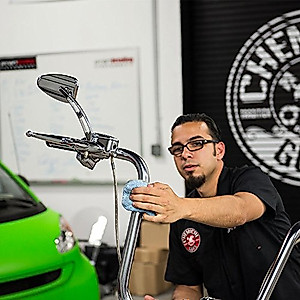 Chemical Guys MIC_292_08 Premium Grade Microfiber Applicators, Blue (Pack of 8)