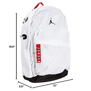 Nike Jordan Air Patrol Backpack (One Size, White)