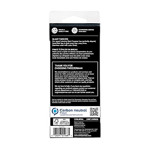 Tweezerman Exclusive Dusty Rose Slant Tweezer - Hair Removal Tweezers, Stainless Steel