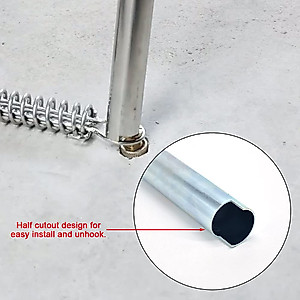 scottchen PRO Pool Cover Tool Swimming Pool Rod 26-1/2inch Pool Safety Cover Installation and Removal Tool