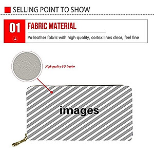 Sannovo 3D Printing German Shepherd Wallet for Women Teenager Girl Purse Gift Credit Card Organizer Storage Gifts