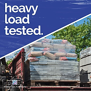 International Plastics (R) Industrial Mini Stretch Wrap Film with Handle 5" 1000 ft 80 Gauge for Pallet Wrap, Moving Supplies Stretch Wrap & Shrink Wrap Cling Packaging Heavy Duty (2)