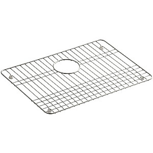 Kohler K-3192-ST Sink Rack for Ballad Utility Sink and Select Undertone and Iron/Tones Kitchen Sinks, Stainless Steel, 0.50 x 19.50 x 14.00 inches