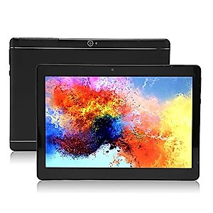 PUSOKEI 10in Tablet for Android 11,Dual Cards Dual Standby 2GB 32GB 1960x1080 IPS HD 3G Calling Tablet,Dual Camera & MT6592 Octa Core CPU for Study Game(us)
