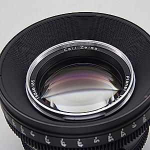 Cinematics Cine Lens Carl Zeiss ZE 85mm F1.4 Manual iris for Canon EF Mount