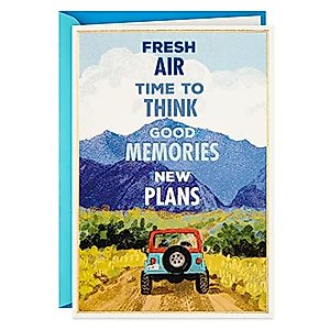 Hallmark Birthday Card for Men (Fresh Air)