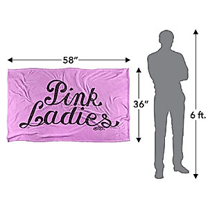 Grease Pink Ladies Silky Touch Super Soft Throw Blanket 36" x 58"