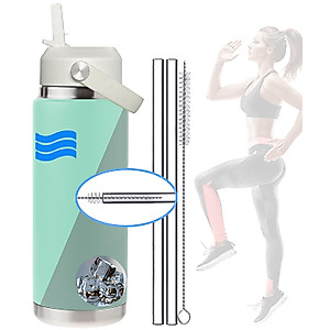 Straw Lid for YETI Rambler 36 oz 26 oz 18 oz Jr 12 oz 64 oz Water Bottle - White Straw Cap for YETI Replacement Lids Top Accessories