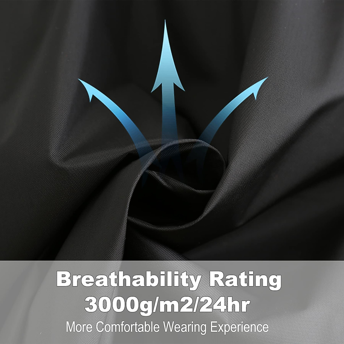 Ourcan Rain Suits for Men Waterproof Rain Gear Breathable Rain Coats Hooded Rain Jacket Pants