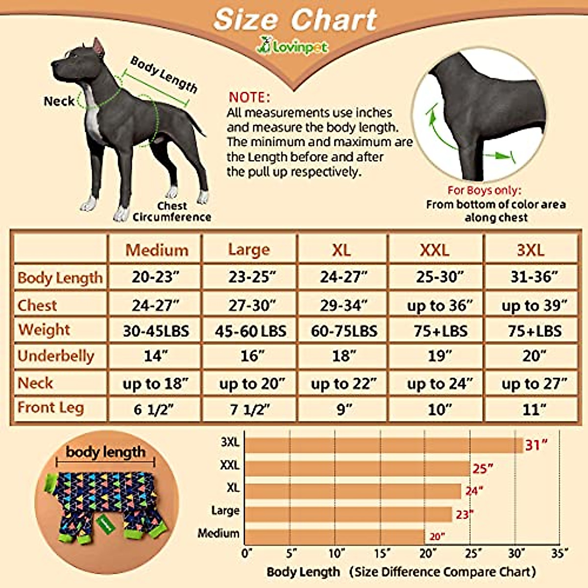 LovinPet Large Dog Pjs Post Surgery Wear/Triangles Blizzard Blue Prints/Post Surgery Shirt/UV Protection, Pet Anxiety Relief, Wound Care for Large Dog Onesies