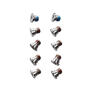 GODSHARK 5 Sets Replacement Screws MacBook Pro 13 15 inch Retina Display A1398 A1425 A1502 2012-2015, 50pcs Unibody Bottom Case Cover P5 Pentalobe Repair Notebook Laptop PC Computer Screw