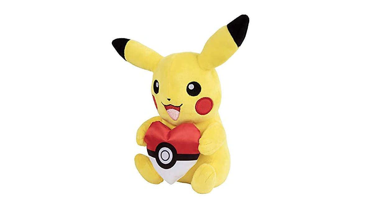 Pokemon Pikachu Plush Toy - 8" Soft & Cuddly Gift for Fans