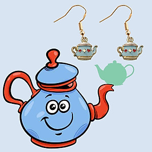 MAOFAED Alice in Wonderland Inspired Gift White Rabbit Gift Alice Gift Gift for Daughter (Teapot)