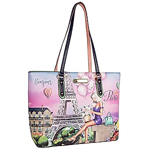 Nicole Lee ROMANCE IN PARIS 3 PIECE SET (Shopper, Crossbody, Clutch)