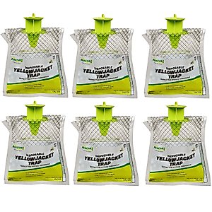 RESCUE! Disposable Yellowjacket Trap - Central & Eastern Formula - 6 Traps