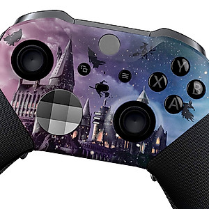 Harry Pottr X-box Elite Controller Series 2 Limited Edition by DreamController Custom Elite Series 2 Controller for X-box One/Series X/S Made with Advanced Hydro-Dip Paint Technology (Not Just a Skin)