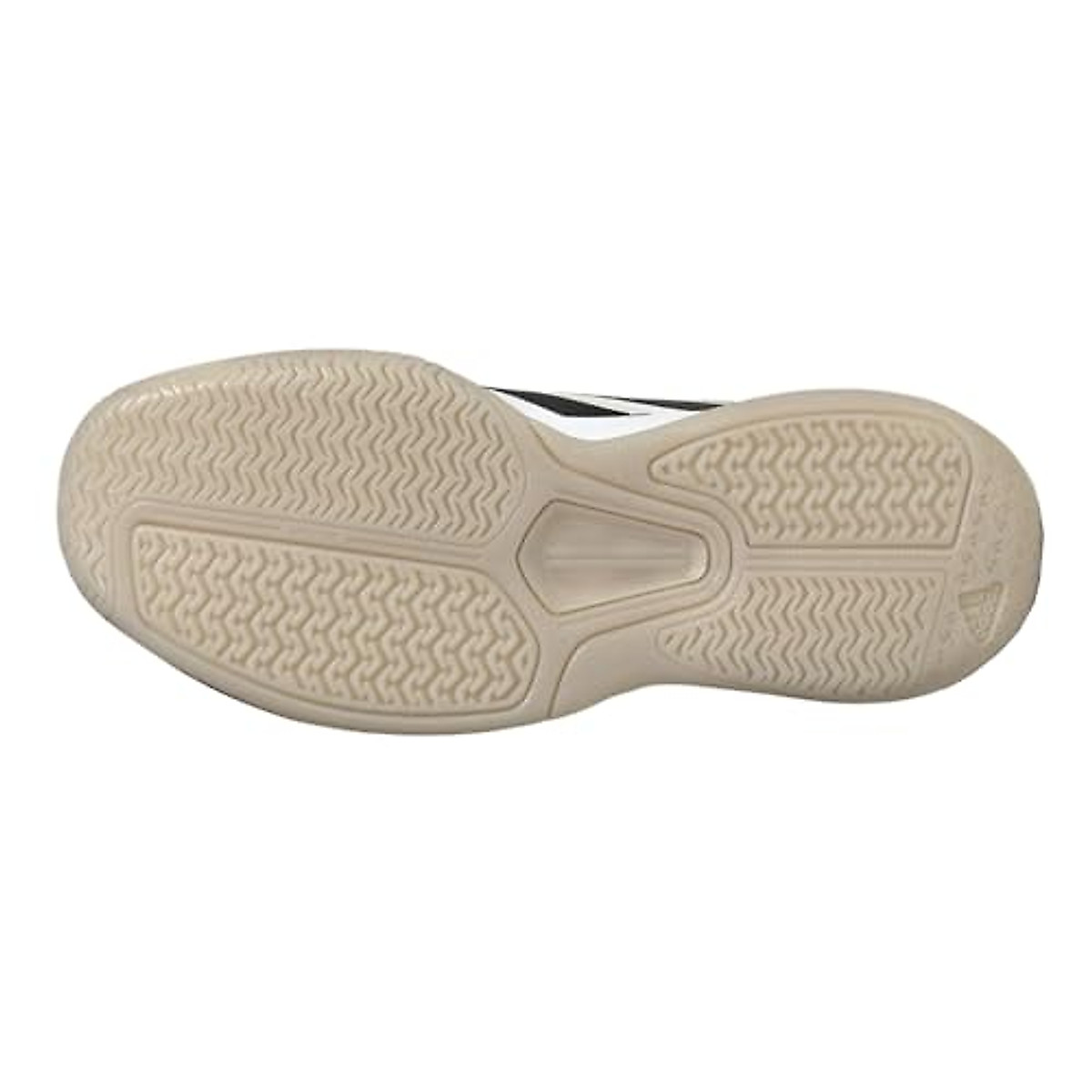 adidas Women's AvaFlash Sneaker, White/Core Black/Lucid Lemon, 7.5