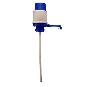 Dependable Industries Drinking Water Pump Manual Vacuum Action Dispenser for Drinking Water Bottles Fits Most Standard 3-5 Gallon Water Bottles