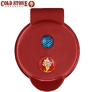 Cold Stone Creamery Waffle Maker, Mini Waffle Bowl Maker, Electric, Nonstick, 4 inch cooking surface