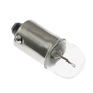 SQXBK 20PCS 12V0.11A2W Automotive Incandescent Bulbs Mini Screw Base Light Bulbs Miniature Screw Base Light Bulbs for Home Experiment Circuit Electrical Test Accessories