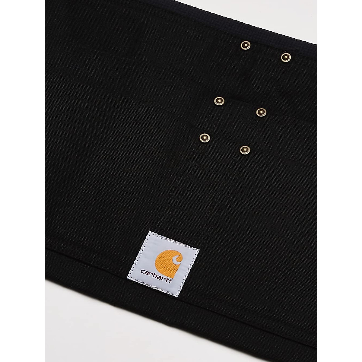 Carhartt mens Firm Duck Waist work utility aprons, Black, Medium US